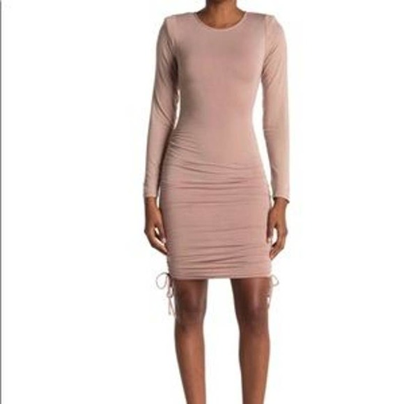 Melrose and Market | Dresses | Melrose And Market Side Ruched Long ...